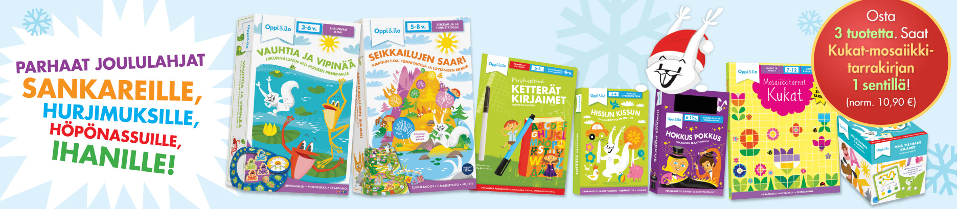 Oppia ja iloa 0-12 –vuotiaille lapsille!